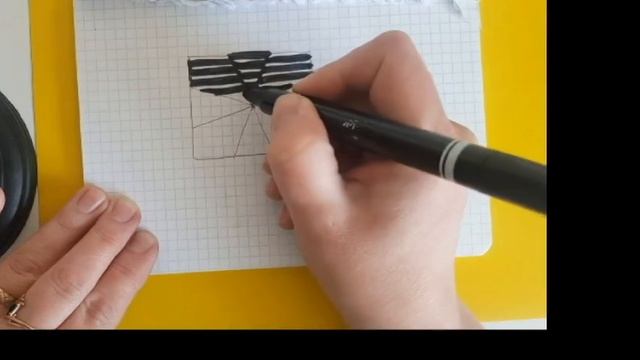 Рисуем иллюзия (66), легко и просто