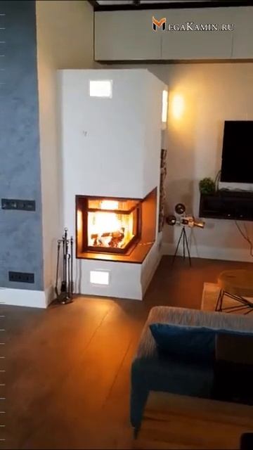 Камин пристенно-угловой топка Spartherm Varia 2Lh-4S (Германия)