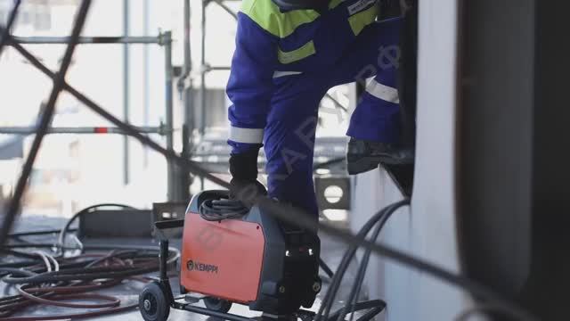 Полуавтомат для MIG-MAG сварки Kemppi  Master M 323 Сварка на верфи