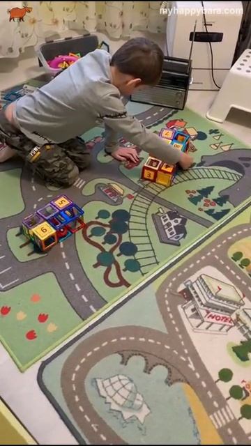 Результаты обучения за 4 месяца по программе My HappyBara. Дима 8 лет. Игра дома.