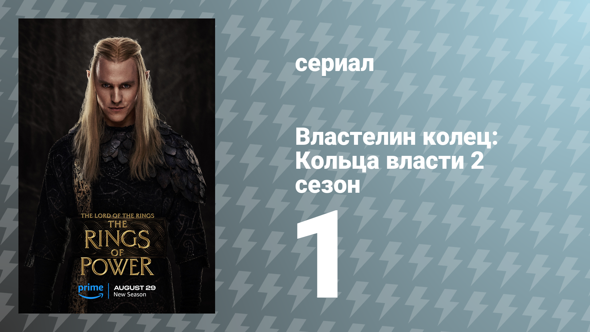Властелин колец: Кольца власти 2 сезон 1 серия «Владыки эльфов под небесным сводом» (сериал, 2024)