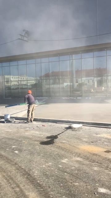 Тротуар и площадь из печатного бетона г. Екатеринбург ТЦ "Веер" / 18 000 м² - Домаск™