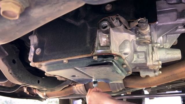 Замена рабочей жидкости в вариаторе TR690 (ENG)