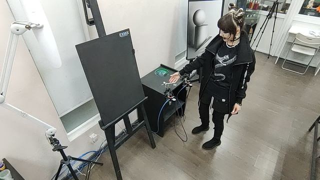 Рабочее место для рисования аэрографом 🎨