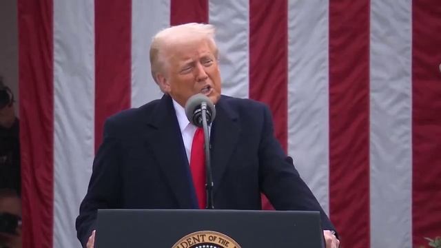 Трамп: Дорогие американцы, сегодня «День освобождения».