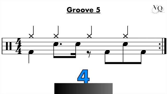 #drums | Funky Quarter Note Groove Masterclass  | 5 Must-Know Variations for Drummers! Lesson 17