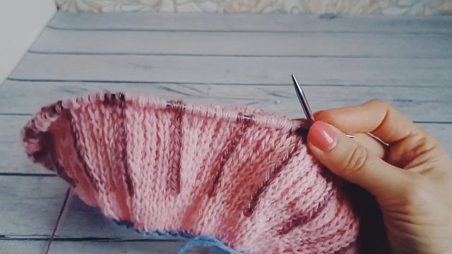 Жаккард без протяжек./ Как его вяжу я