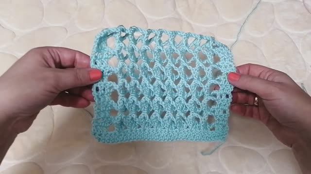 Узор 3 д, крючком