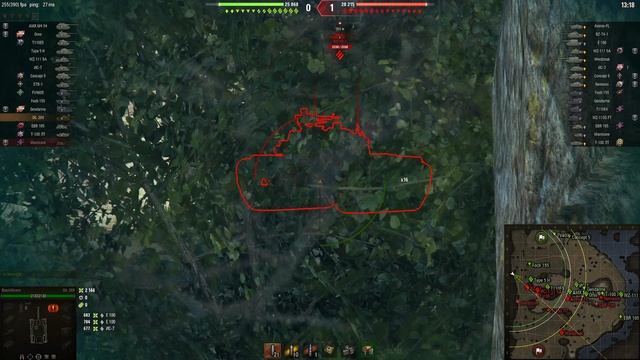 Взрыв БК | Объект 268 vs BZ-74-1