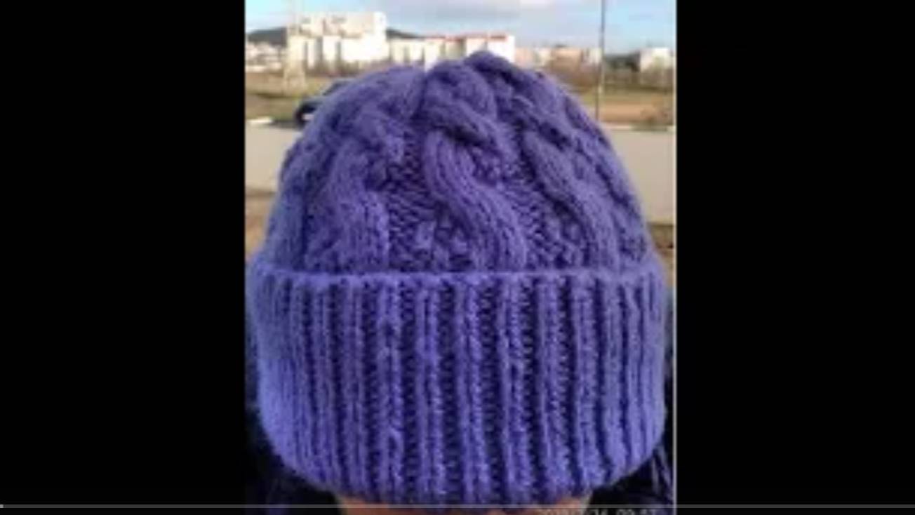 КРАСИВАЯ ЖЕНСКАЯ ШАПКА СПИЦАМИ! ЧАСТЬ №1