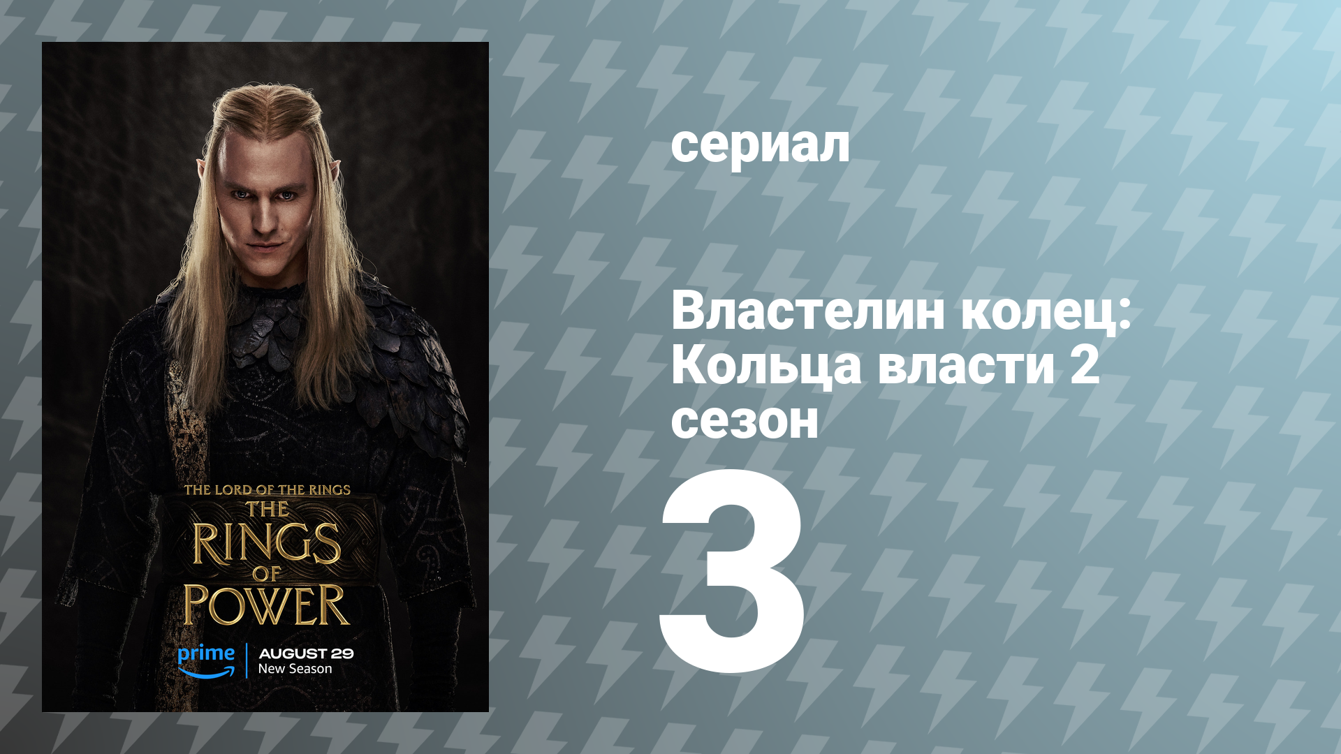 Властелин колец: Кольца власти 2 сезон 3 серия «Орёл и скипетр» (сериал, 2024)