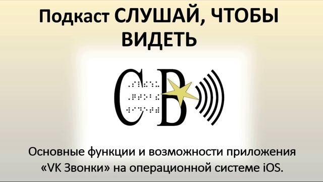 Основные функции и возможности приложения «VK Звонки» на операционной системе iOS.