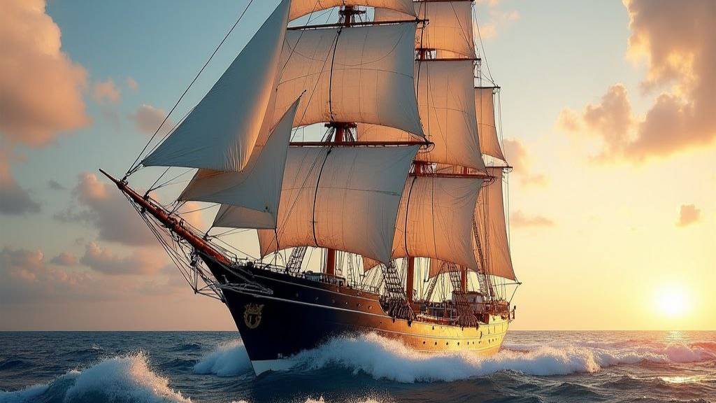 Песня корабля (Морская лирика) AI music (ИИ музыка)