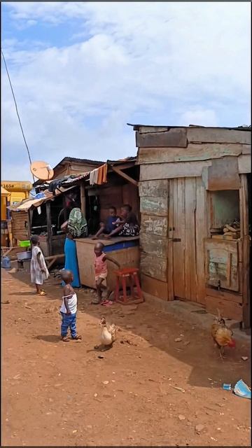 Рыбацкая деревня в Уганде