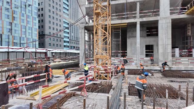 ЖК «MYPRIORITY Павелецкая» — съёмка с воздуха март 2025