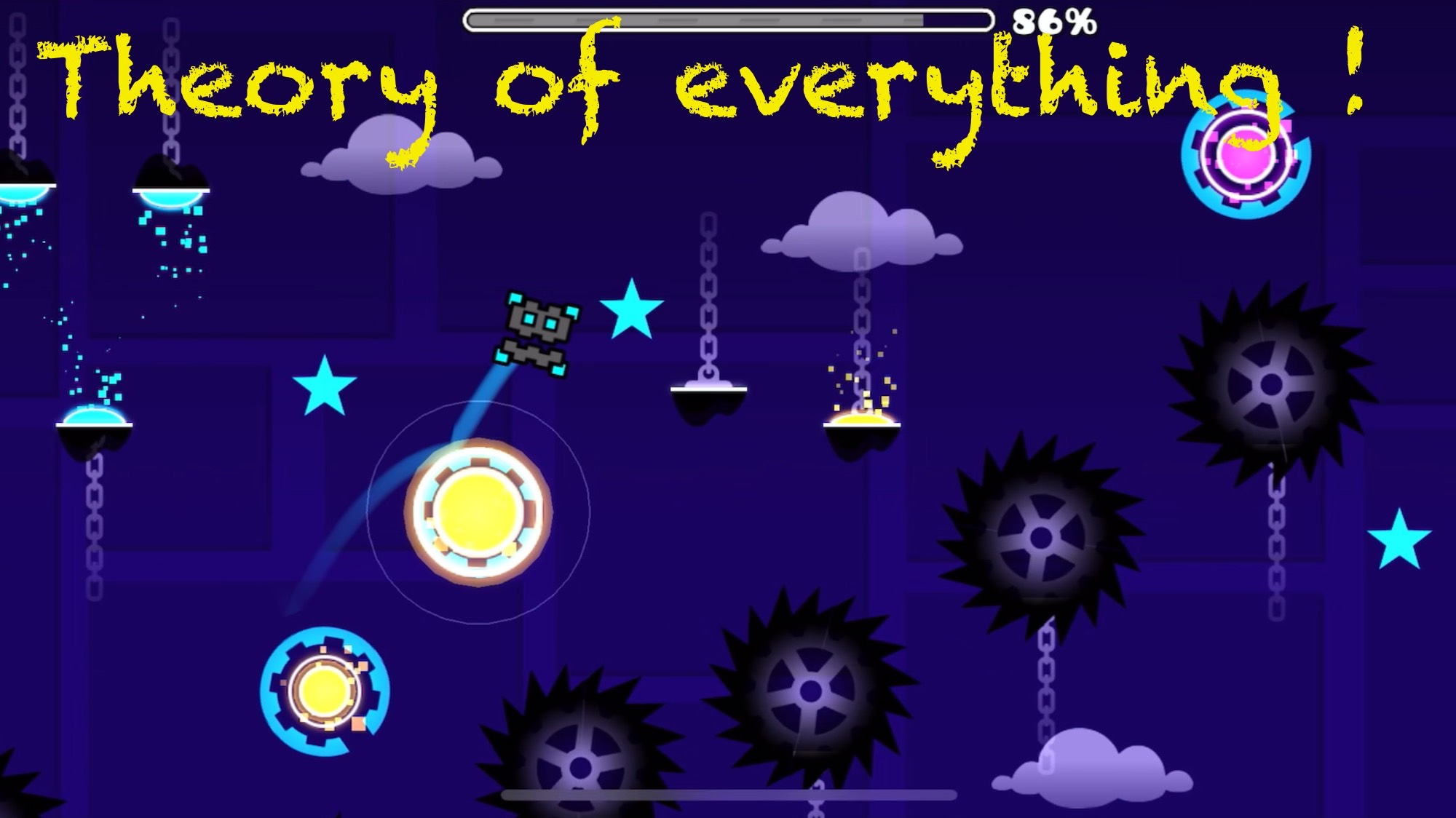 Theory of everything на 2 🪙! Geometry Dash!!!
