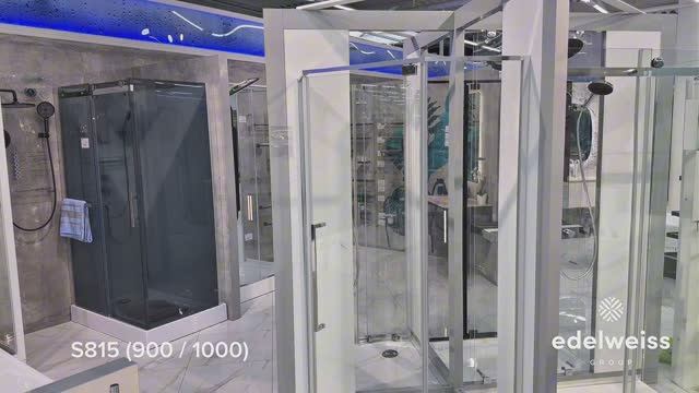 Душевой уголок Black & White S815