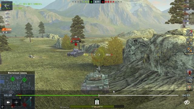 Играем в WOT BLITZ и TANKS BLITZ