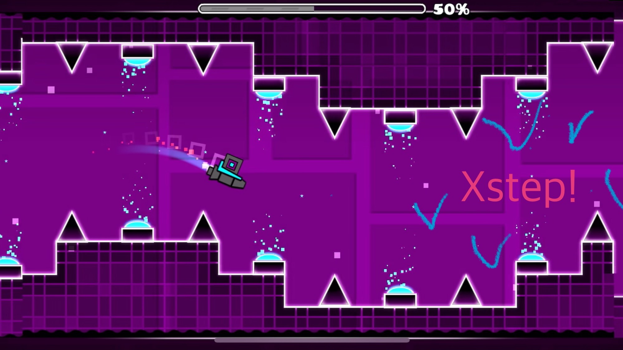 Xstep на 1🪙! Geometry Dash!!!