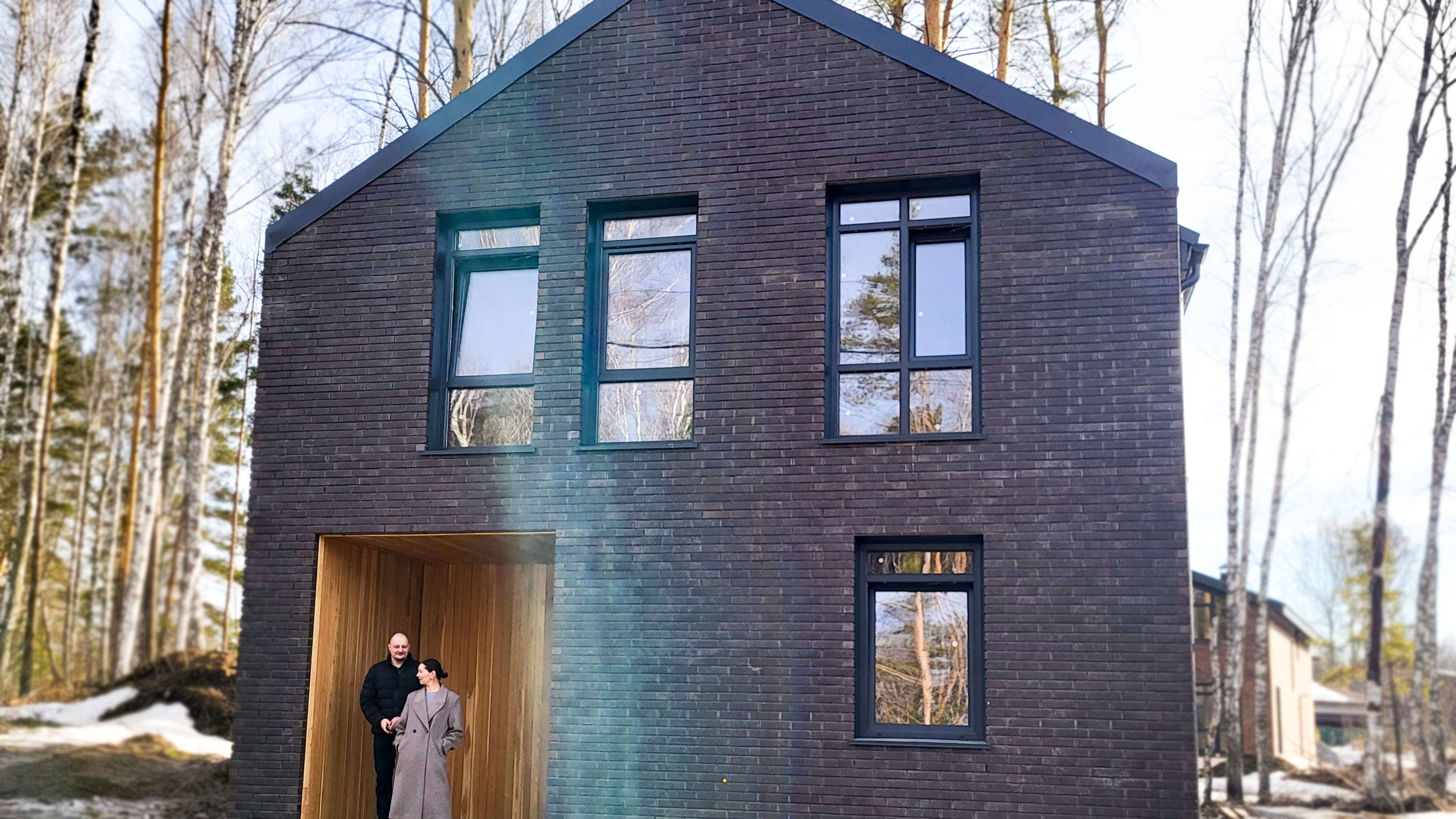 Передача двухэтажного дома из премиального кирпича в Кольцово