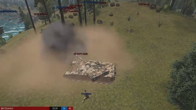 ARMA 3 RED BEAR/Канал 200-ых/Танчик не хотел умирать/2016 г