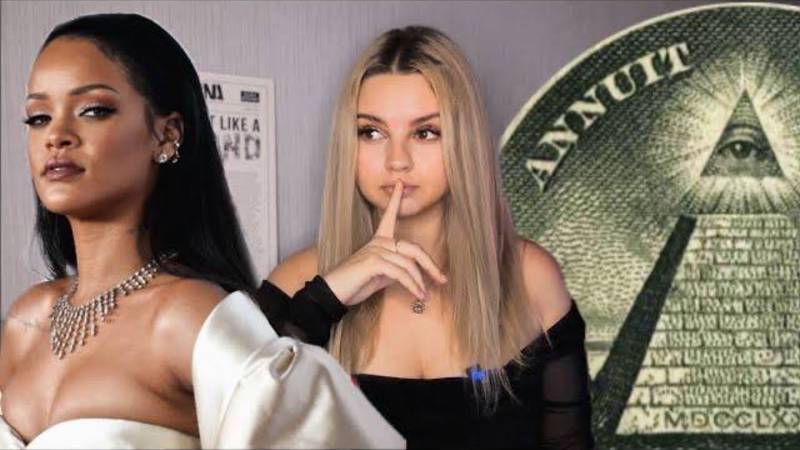 РИАННА - ПРИНЦЕССА ИЛЛЮМИНАТОВ: ПОКЛОНЕНИЕ ДЬЯВОЛУ, АНАЛИЗ МАССОНСКОГО ВЫСТУПЛЕНИЯ НА СУПЕРБОУЛЕ