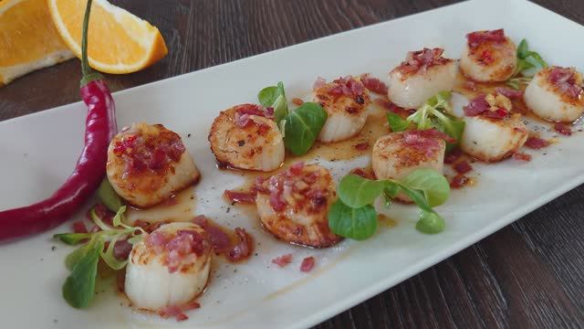 Идеальные морские гребешки на гриле – секреты шеф-повара 🍤🔥