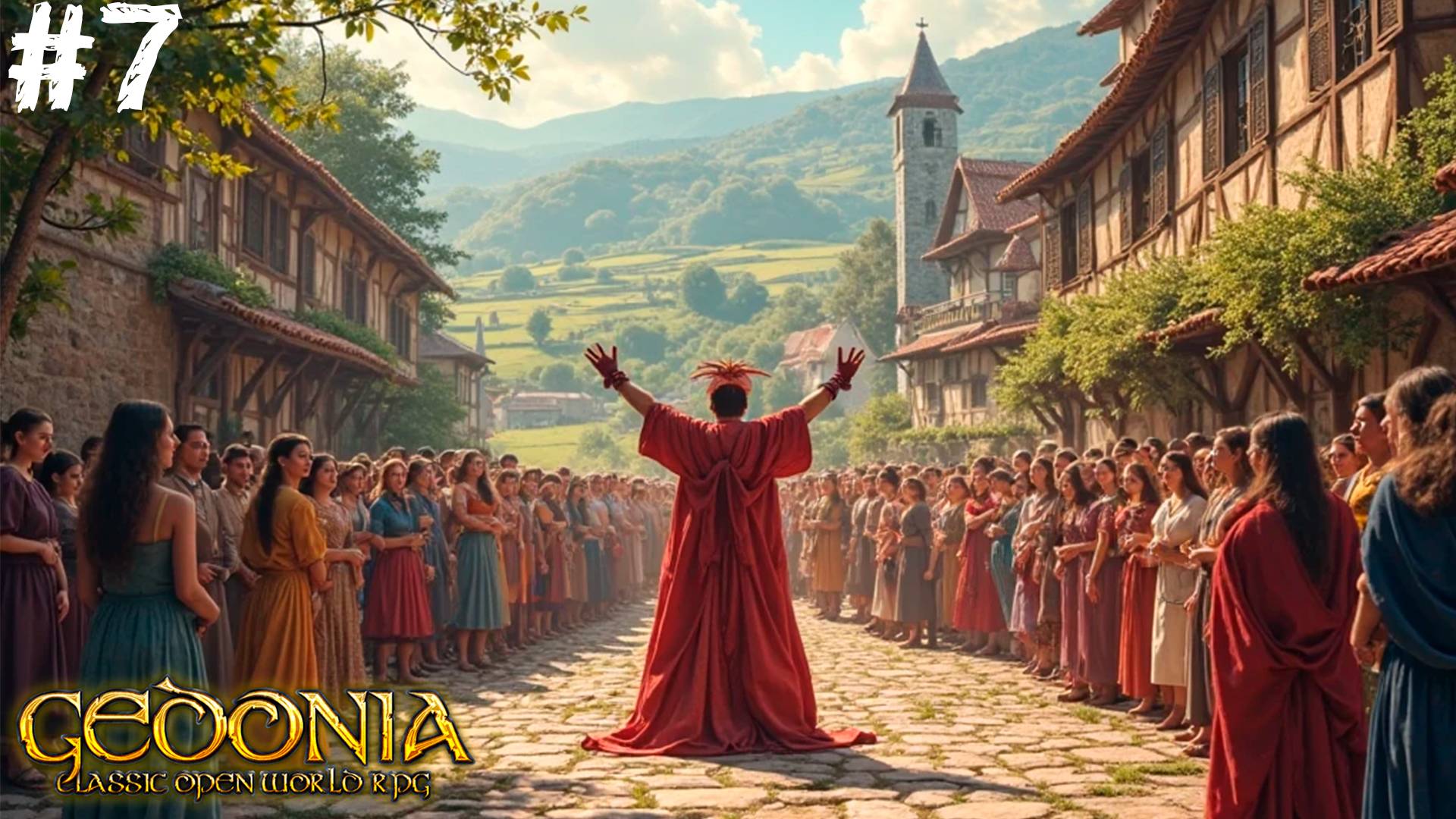 ДЕРЕВНЯ, МАГ И ЧЕРНОКНИЖНИК #7 - Gedonia.