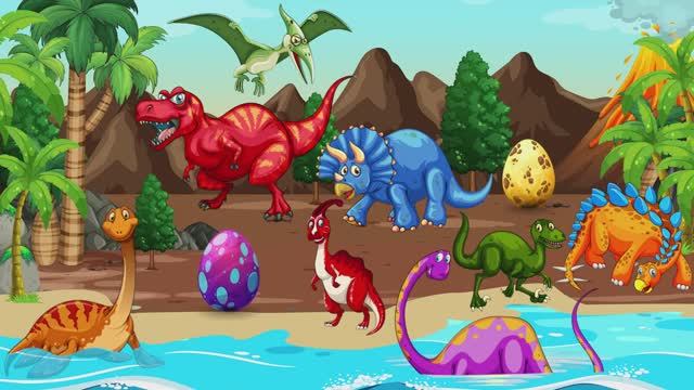 Динозавры - познавательный мультик для детей