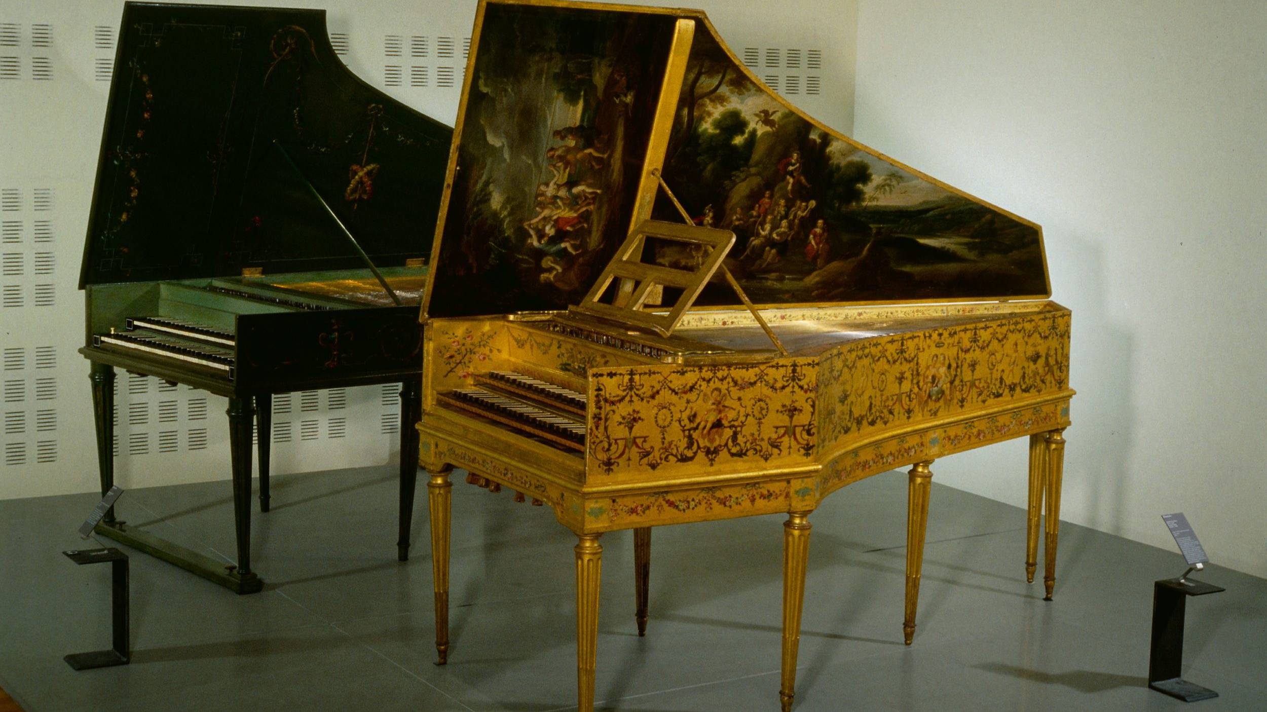 Уильям Кристи и Джастин Тейлор исполняют сочинения для двух клавесинов