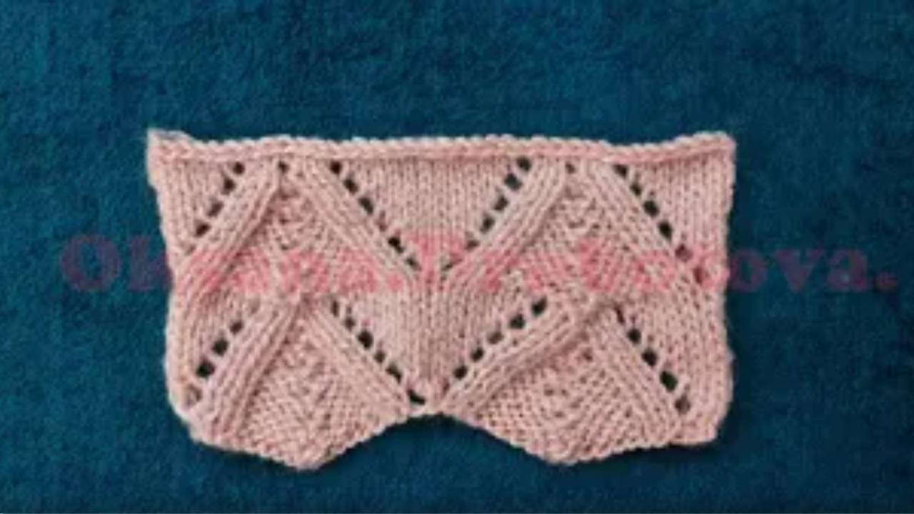 ВЯЗАНИЕ СПИЦАМИ! ВЕСЕННИЙ УЗОР! (1)