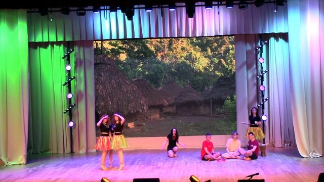 Театрально-музыкальная постановка "Остров невезения".