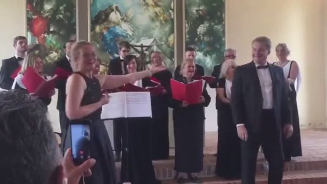 "Баллада о двенадцати разбойниках", соло с Хором "Licht", исполняет Олег Золотос,  Leninstadt.