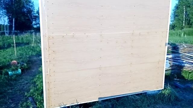 Строю дачный домик ч.4 (обшивка)