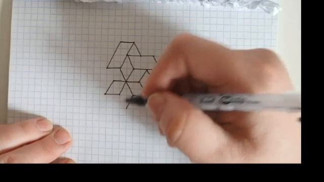 Рисуем иллюзия (58), легко и просто