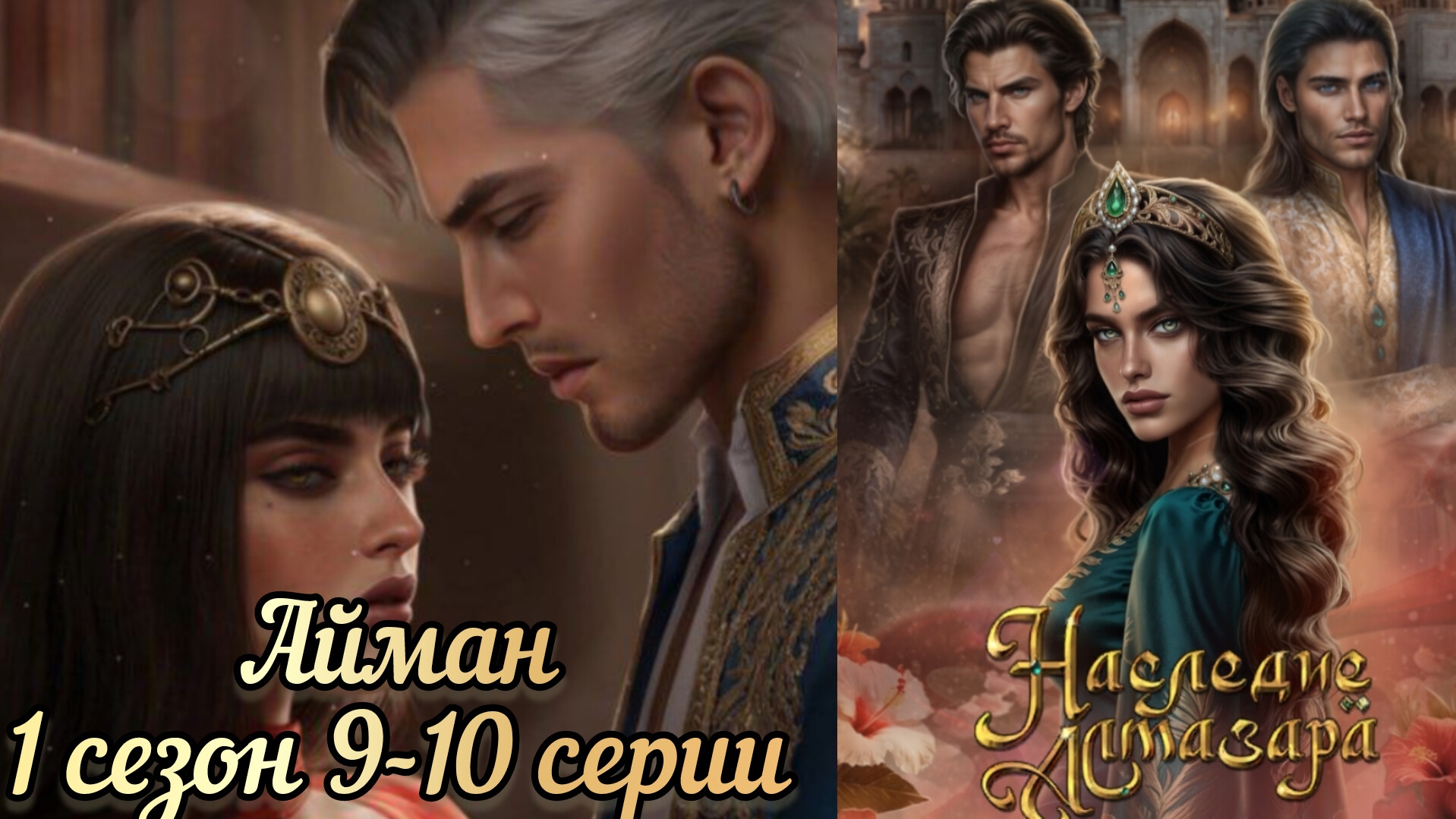 Поцелуй с Айманом. Айман Наследие Алмазара 1 сезон 9-10 серии. Seven hearts storie