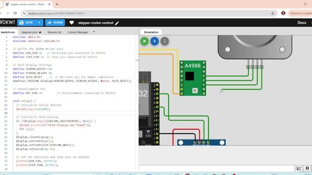 5 - Project 2 (Stepper motor speed controller)