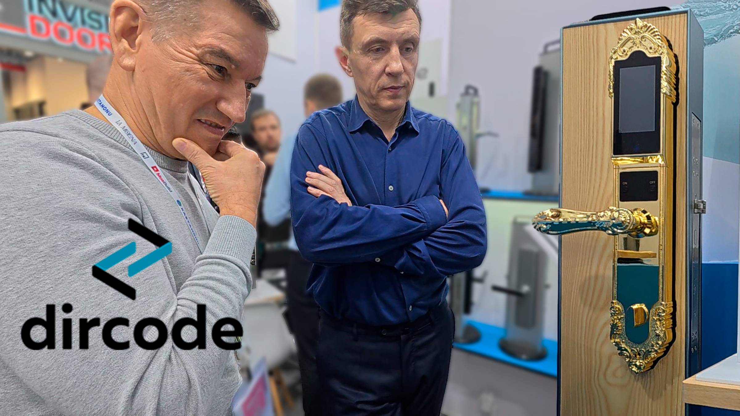 Замки Philips со стенда Dircode на Mosbuild