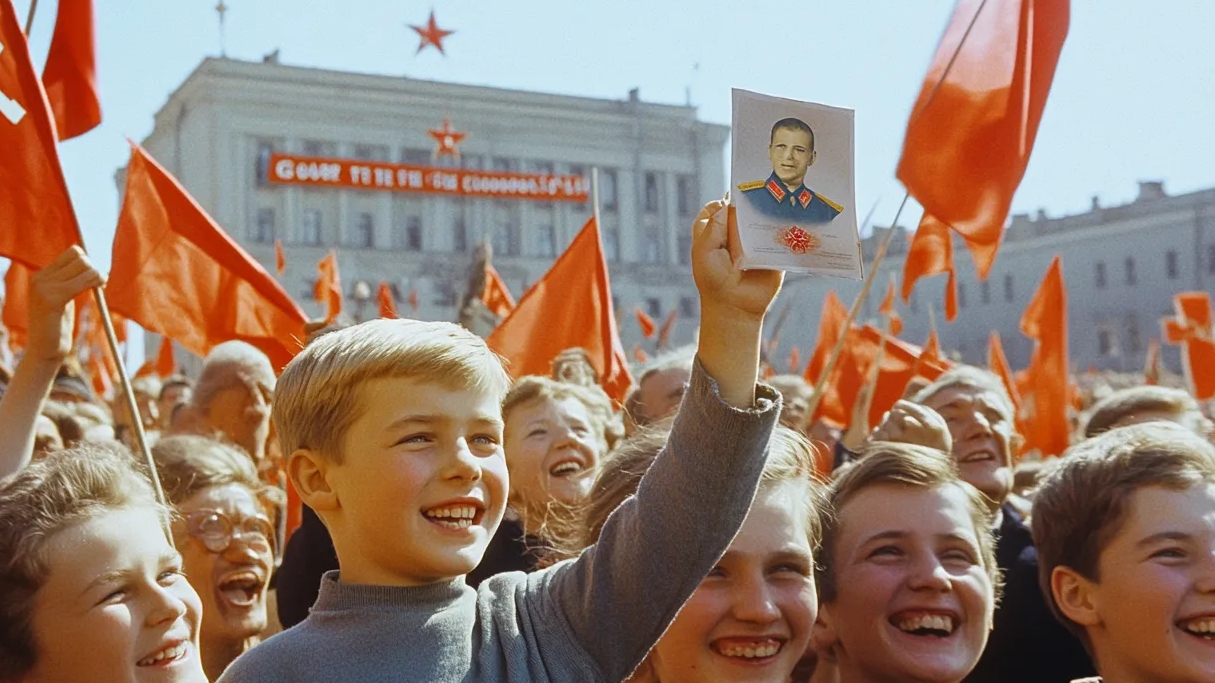Поехали! 🚀✨🥇 Воодушевляющий рок про первого космонавта.