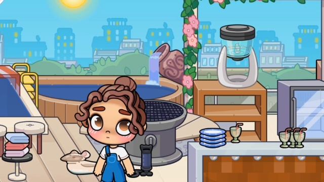 Обзор на мой дом в аватар ворлд (извините за шум !)