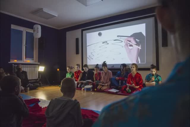 Фотобэкстедж зимней смены 2017 года