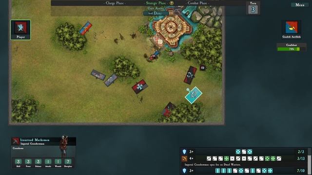 SOVL: Fantasy Warfare. Empire Capitan, challenge level 3, часть 1