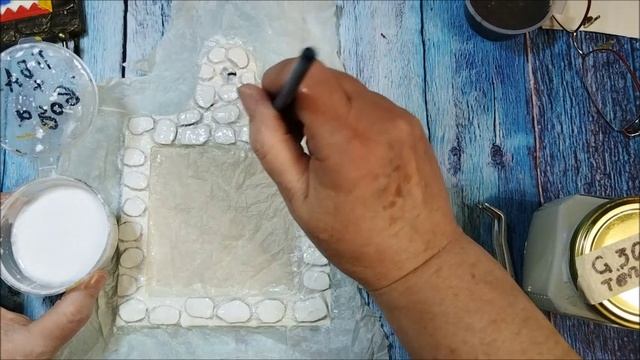 Элементарный декор вешалки или ключницы для деревянной плитки от oralines