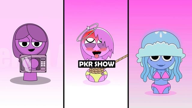 Спрунки OC ФАЗЫ ! Человек Мруна и Вирум  -  Фаза 4, Спрунки Incredibox