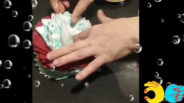 Три способа сложить салфетки быстро