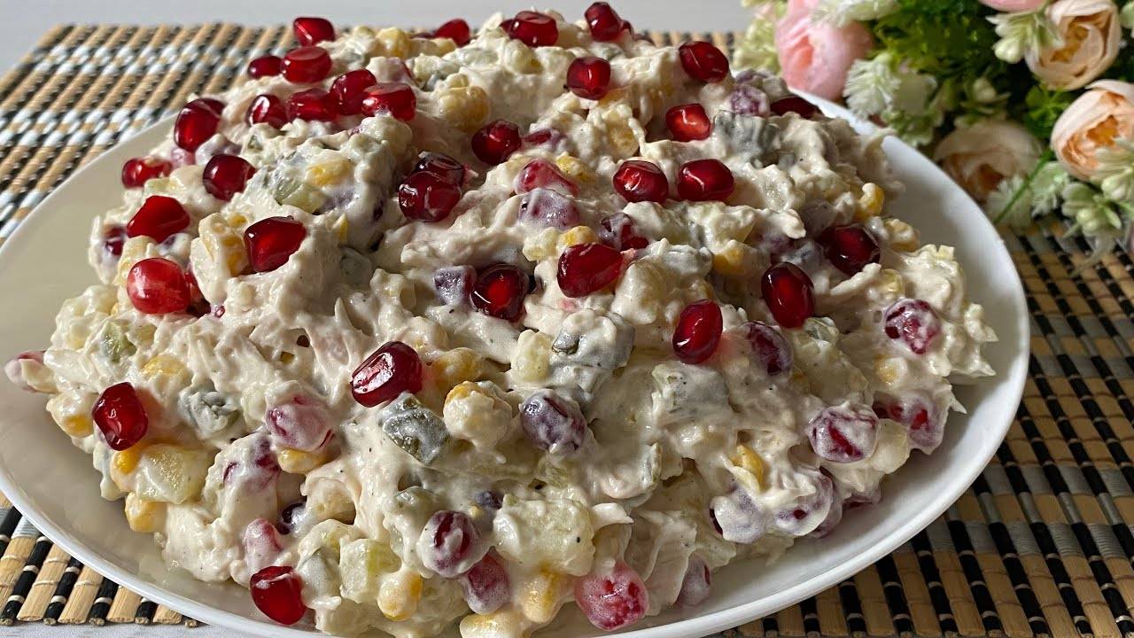 Хит салат на праздничный стол / Очень вкусный салат, попробуйте приготовить