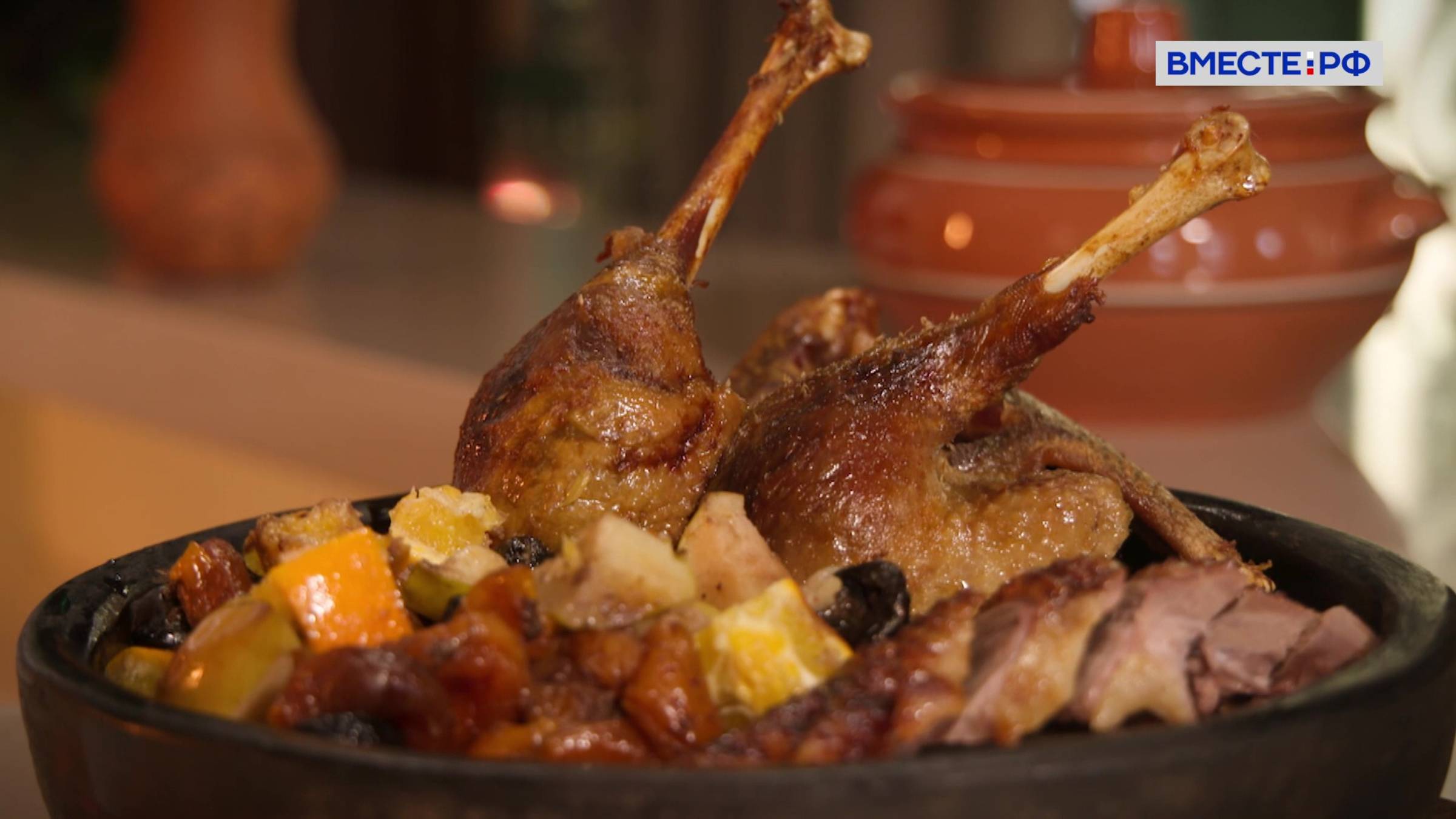 Республика Татарстан. Гусь запеченный