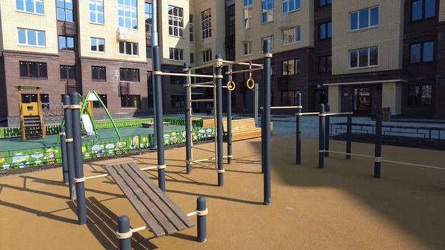 ЖК «Театральный парк» — съёмка с воздуха март 2025