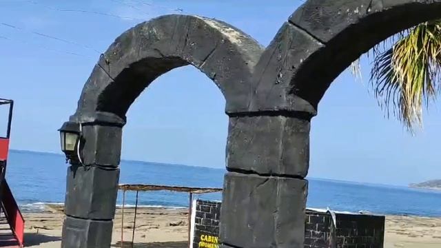 Римский акведук и пляж Селинус в городе Газипаша