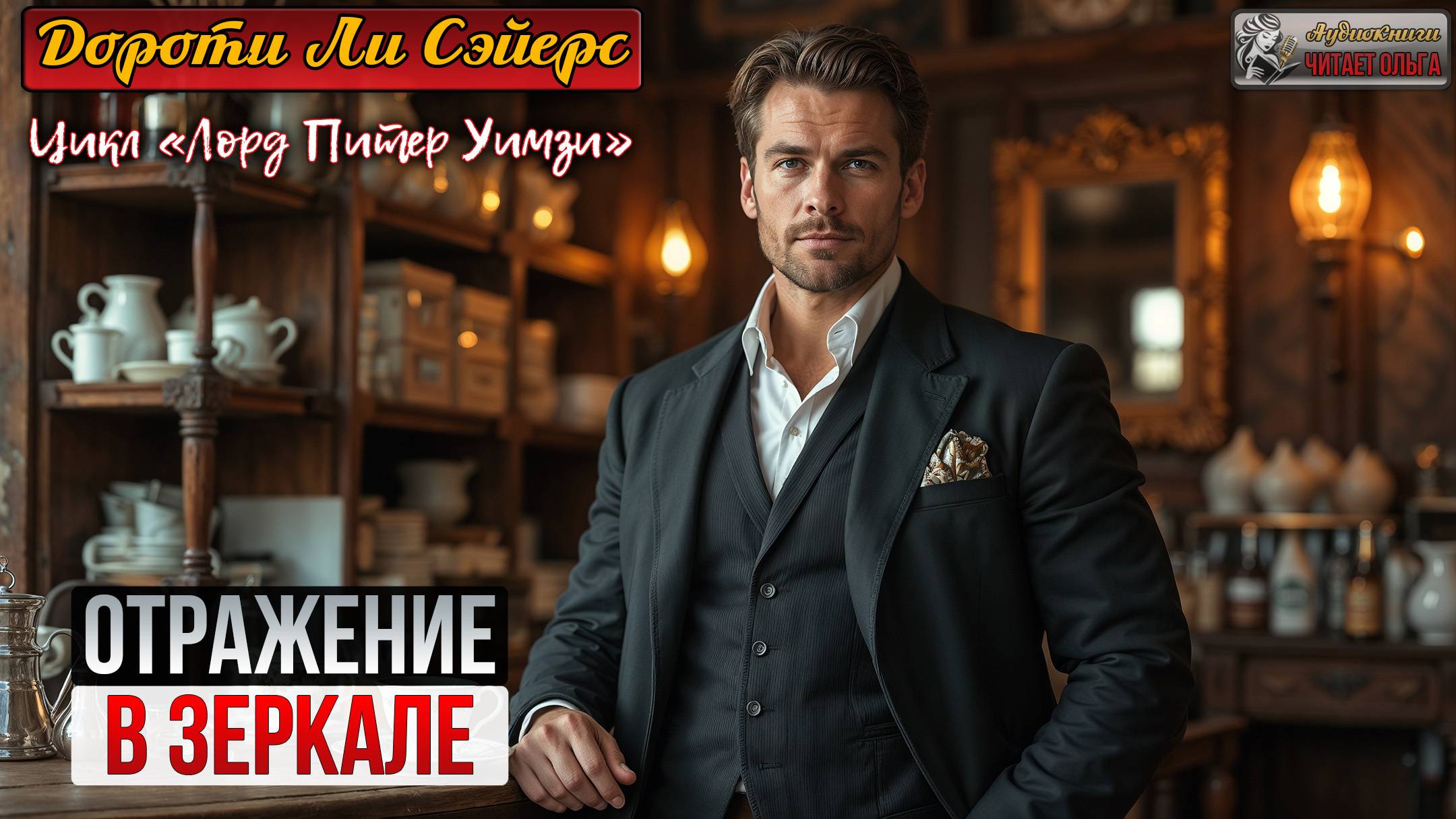 Аудиокнига ОТРАЖЕНИЕ В ЗЕРКАЛЕ Дороти Ли Сэйерс. Детектив. Цикл Лорд Питер Уимзи. Читает Ольга
